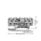 2002-1401-WAGO | 4-conductor through terminal block; 2.5 mm²; suitable ...