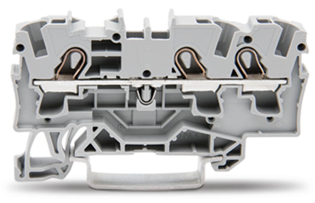 2004-1301 | 3-conductor through terminal block; 4 mm²; suitable for Ex ...